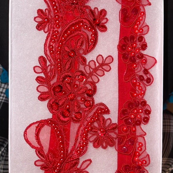 Garter,wedding Garter Set,red Garter,garter Red,bridal Garters Red,red ...