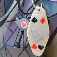 Hazbin Hotel "husker's Room" Keychain | Husk Room Key - Etsy Canada