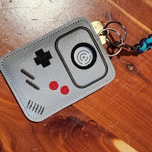 Alarm ID Badge Holder Alarm Holder Key Ring Vertical ID Card - Etsy