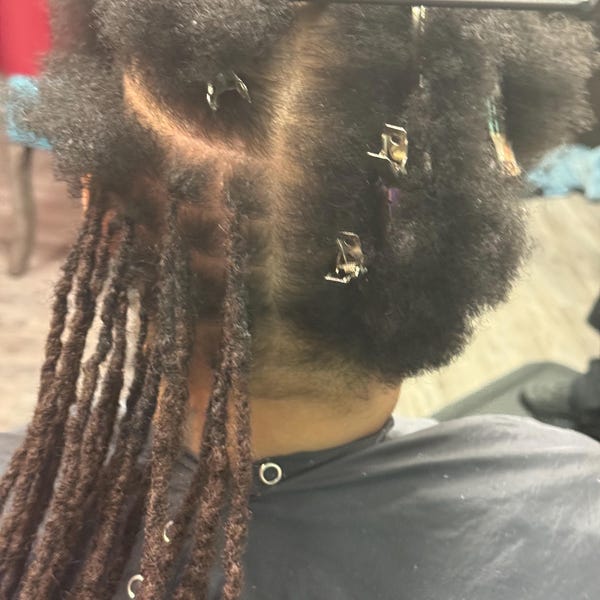 Textured Human Hair Wicks Loc Extensions | Jumbo Loc Extensions | Thick ...