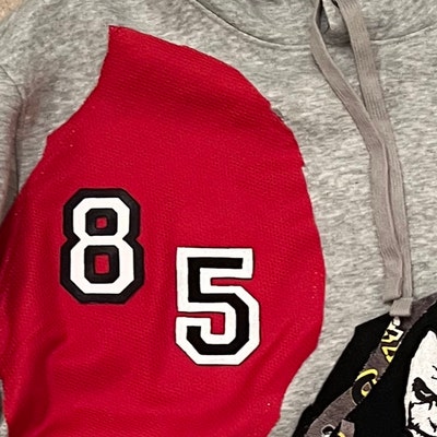 3 Numbers College Varsity Letterman Embroidered Iron on Patch Varsity ...