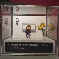 Undertale Despite Everything Cube Diorama 3D Videogame Gift for Gamer ...