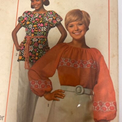 Child Poodle Skirt and Car Hop Costumes Sizes 3, 4, 5, 6 Simplicity ...