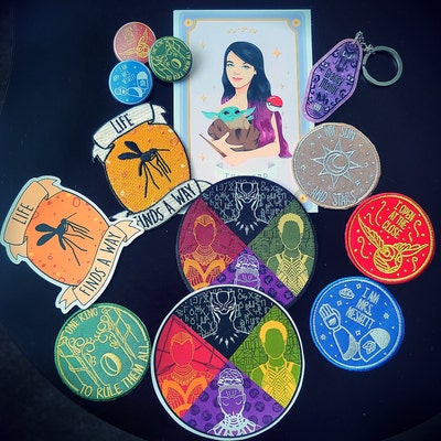 Lord of the Rings Fan Patch Embroidered Patches the Hobbit One Ring to ...