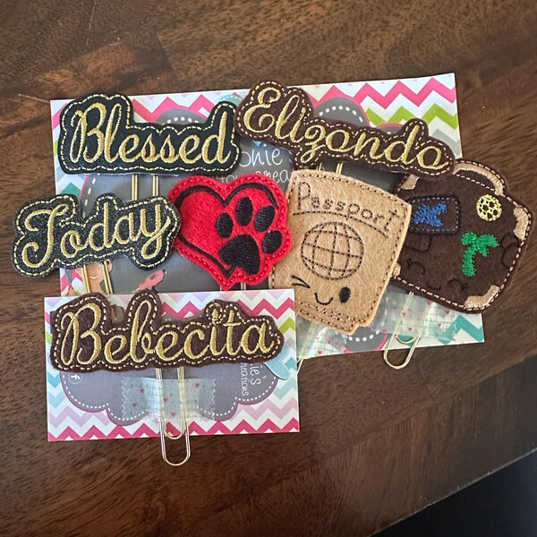 Planner Girl Paper Clip Planner Girl Paperclip Planner Clip planner ...