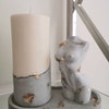Large Female Torso Goddess Sculpture Gift Set Concrete Candle Concrete ...