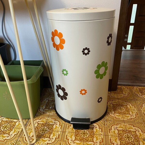 38 Lime Green Daisy Vinyl Shaped Bedroom Wall Decals Stickers Daisies ...