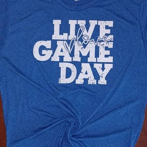 Game Day Screen Print Transfer Baseball Football Soccer - Etsy
