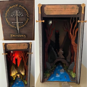 Nightmare Before Christmas DIY Book Nook / Diorama Kit - Etsy
