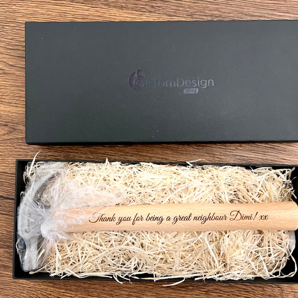 Personalised Custom Hammer + Gift Box | Design A Truly Unique Present ...