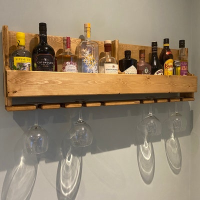 Rustic Drinks Rack, Wine, Vodka, Gin, Prosecco, Champagne, Drinks ...