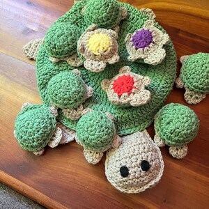 The ORIGINAL Turtle Memory Game PATTERN English Pdf ORIGINAL Stitched ...