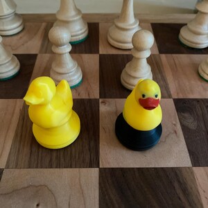 Duck Chess -- Ducky Piece! - Etsy