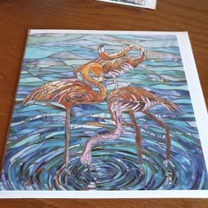 Esse Card Greetings Card for Him Autumn Tree Card Mosaic - Etsy