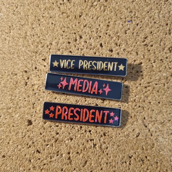 Personalised Design Your Rectangle Enamel Pin | Customised Pin Badge ...