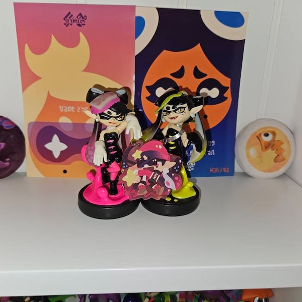 Splatoon Hotlantis WV3 Posters Harmony Paruko Tartar Dedf1sh Octoling ...