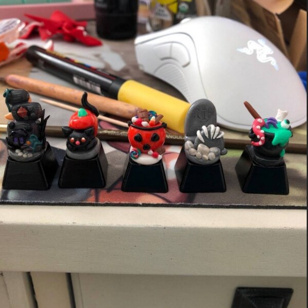 Custom Clay Keycaps for Keyboards! - Etsy