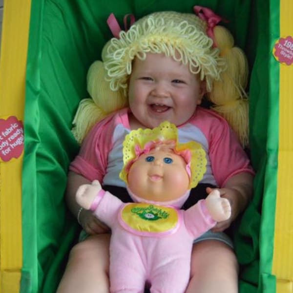 Cabbage Patch Costume, Cabbage Patch Kid Wig, Baby Costume, Costumes ...
