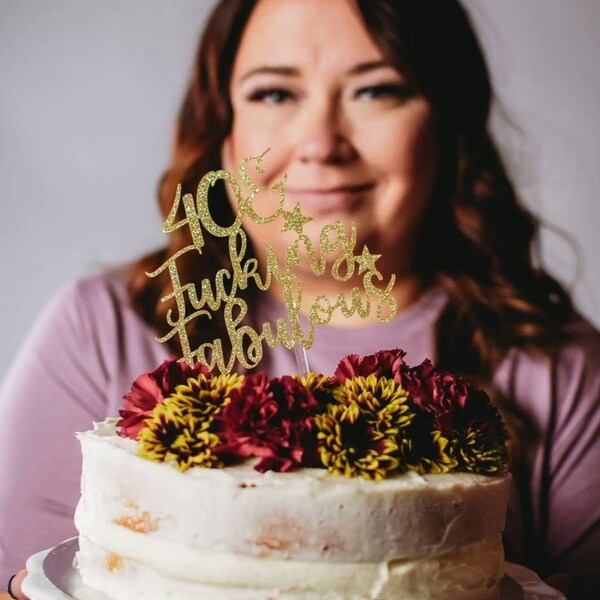 Personalized Happy Birthday Cake Topper Personalized With Any Text Any ...