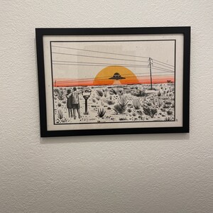 Poster and Frames Marfa Texas Giclée Art Prints West Texas Landscape ...