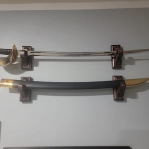 Bowie Knife Stand Cradle Holder Display Wooden 606 - Etsy