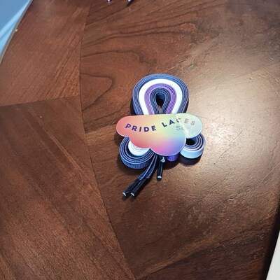 Non-binary Ribbon Pin Subtle Pride Flag Enamel LGBT LGBTQ Queer Agender ...