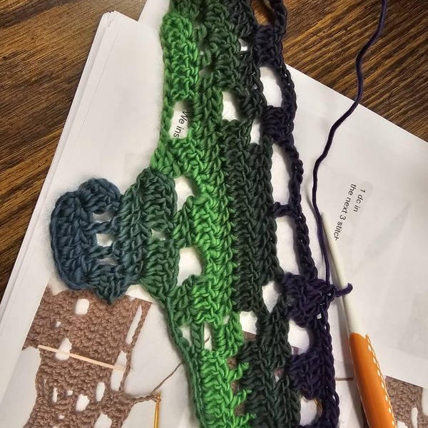 Lost Souls Crochet Shawl Pattern: Skull Design (PDF Pattern) - Etsy