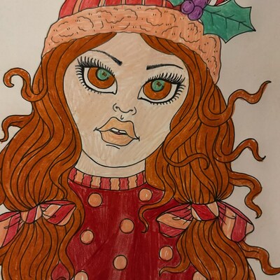 Blessed and Grateful PDF Coloring Page. Fall Coloring, Printable. - Etsy