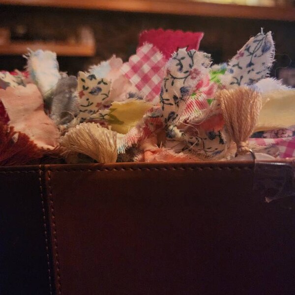 Frilly Fabric Pompom Paper Clips Planner Clips - Etsy