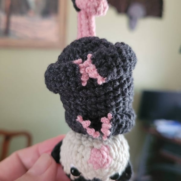 Possum Christmas Stocking Funny Crochet Possum Bag Holder, Opossum ...