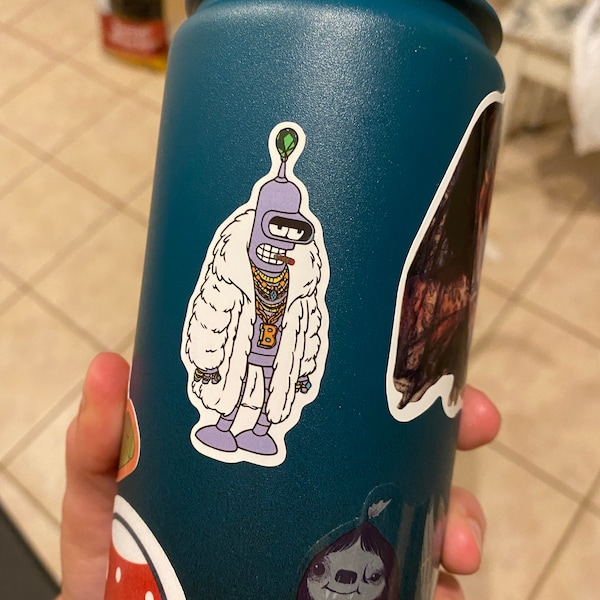 Rich Bender Futurama Sticker - Etsy