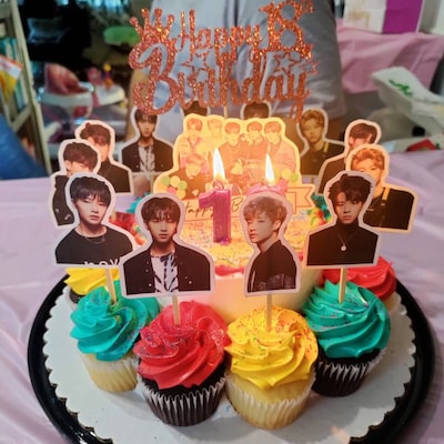 Enhypen Cake Topper Enhypen Centerpiece Enhypen Party - Etsy UK