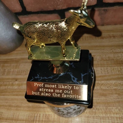 Goat Award Trophy. Greatest of All Time G.O.A.T. Free - Etsy