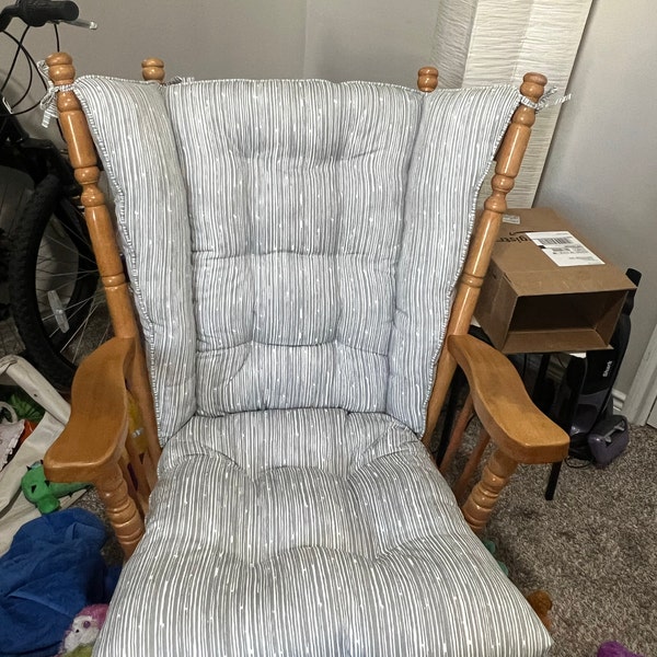 Wingback Rocker Replacement Cushions / 4 Post Rocker Cushions ...