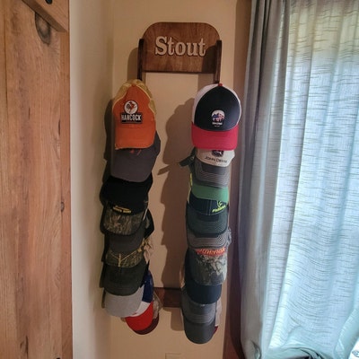 Cap Rack for 10 Caps , Hat Rack, Custom Cap Rack , Cap Rack 3D ...