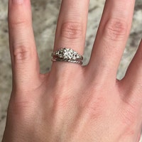 Silver Rope Ringthin Silver Twist Stacking Ringone Solid - Etsy