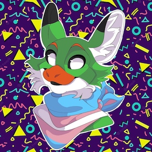 Protogen Emoji Base Pack Furry Lineart & Base - Etsy UK