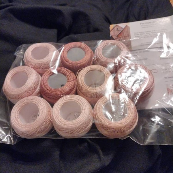 DMC Pearl Cotton, Size 12, Perle Cotton Ball, Embroidery Thread, Punch ...