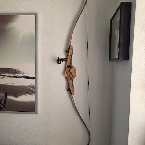 Custom Wall Mount for Recurve Archery Bow and Riser | 3D Printed. - Etsy