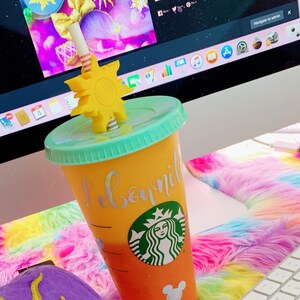 Magical Straw Sun Rapunzel | Straw Buddy | Straw Charm | Straw ...