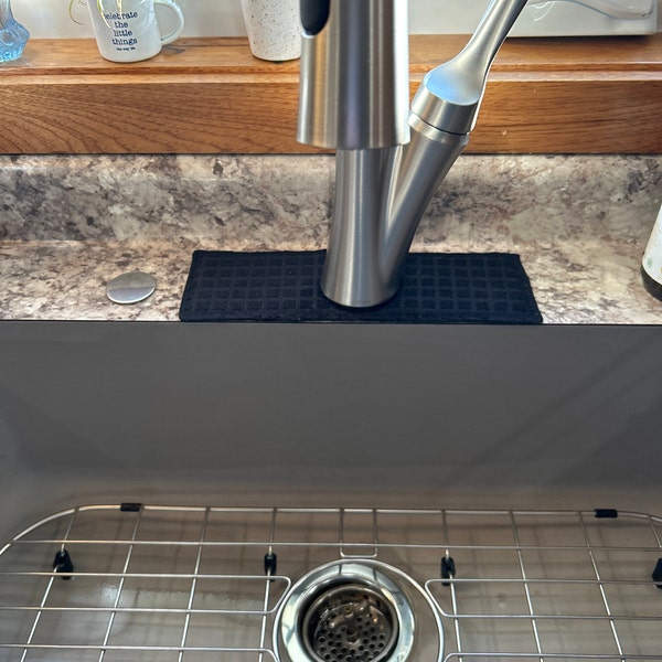 Faucet Splash Catcher - Kitchen Faucet Bib - Kitchen Faucet Drip ...