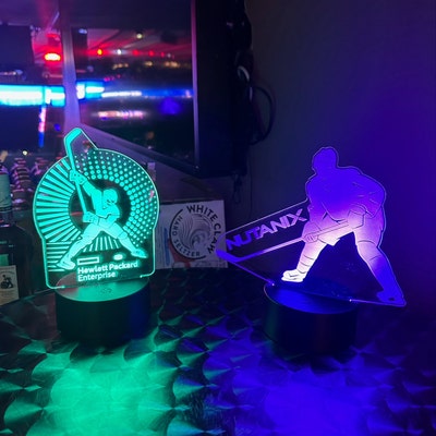 Basketball Personalized LED Night Light Custom Gift for Fans, Sports ...