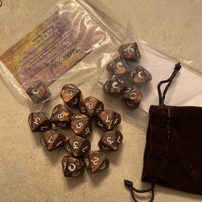 2020 Reproduction Werewolf Dice Bag Set - Etsy