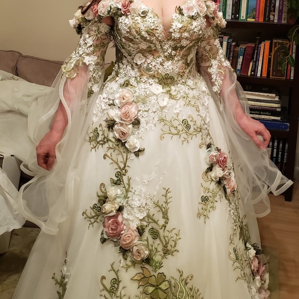 Wedding Dress From Inga Ezergale Design Rose Collection - Etsy