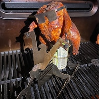 American Motorcycle Beer Can Chicken Stand BBQ Grill or Oven - Etsy Canada