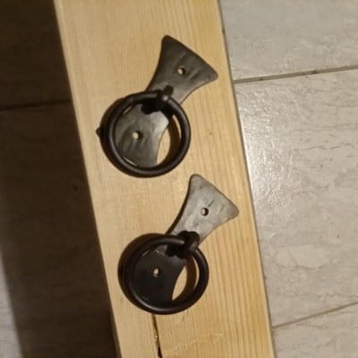 S Hook Rack Wrought Iron 21.7/55cm Towel Hanger ,hand Forged Farmhouse ...