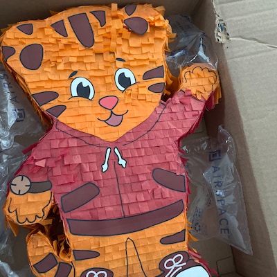 Daniel Tiger Handmade Pinata Medium 18 Birthday Party - Etsy