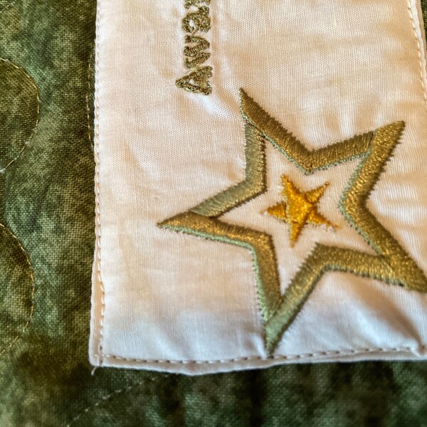 Military Star - Machine Embroidery Design - Etsy