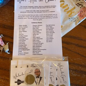 Who Has the Bride Scratch Game - Etsy