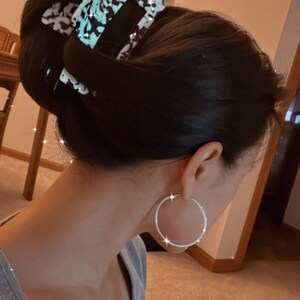 Medium 4 Inch Hair Claw Thick Hair Claw Clip / Tortoise Hair - Etsy